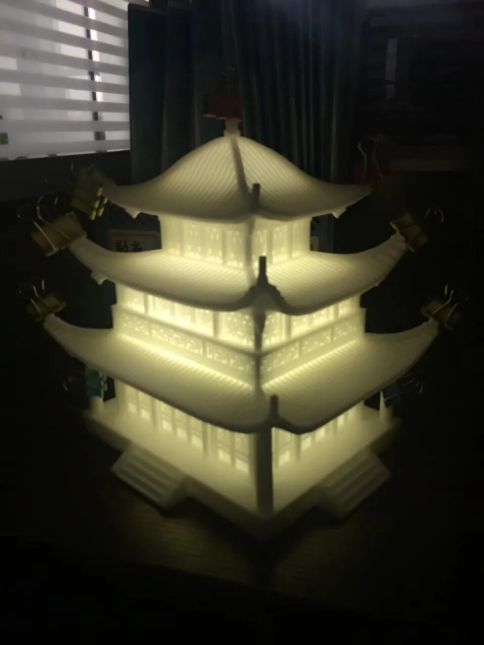 Yueyang Tower (Lamp Edition) by 航小宇 - MakerWorld