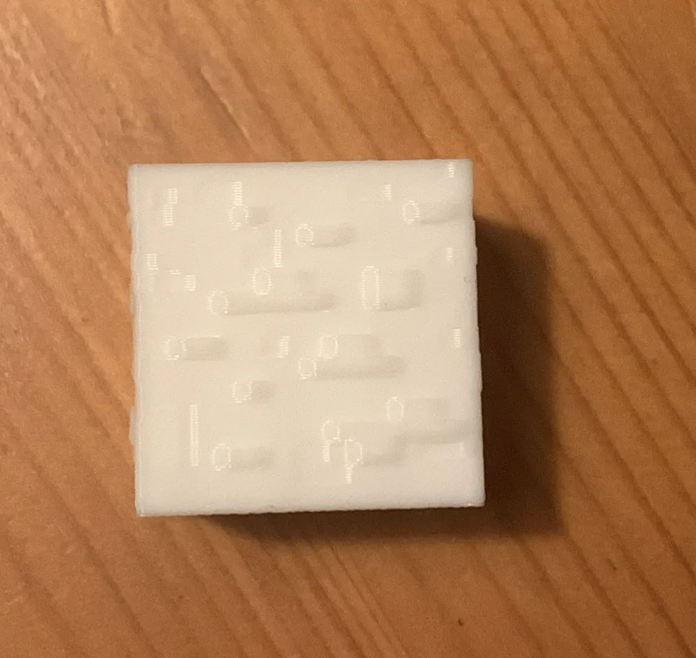 3D Minecraft diamond ore by MakerSpace - MakerWorld