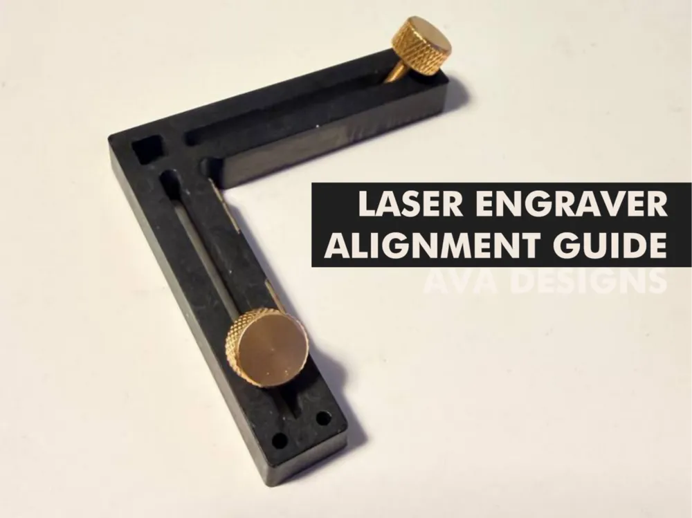 Laser Engraver Alignment Guide / Jig - Free 3D Print Model - MakerWorld