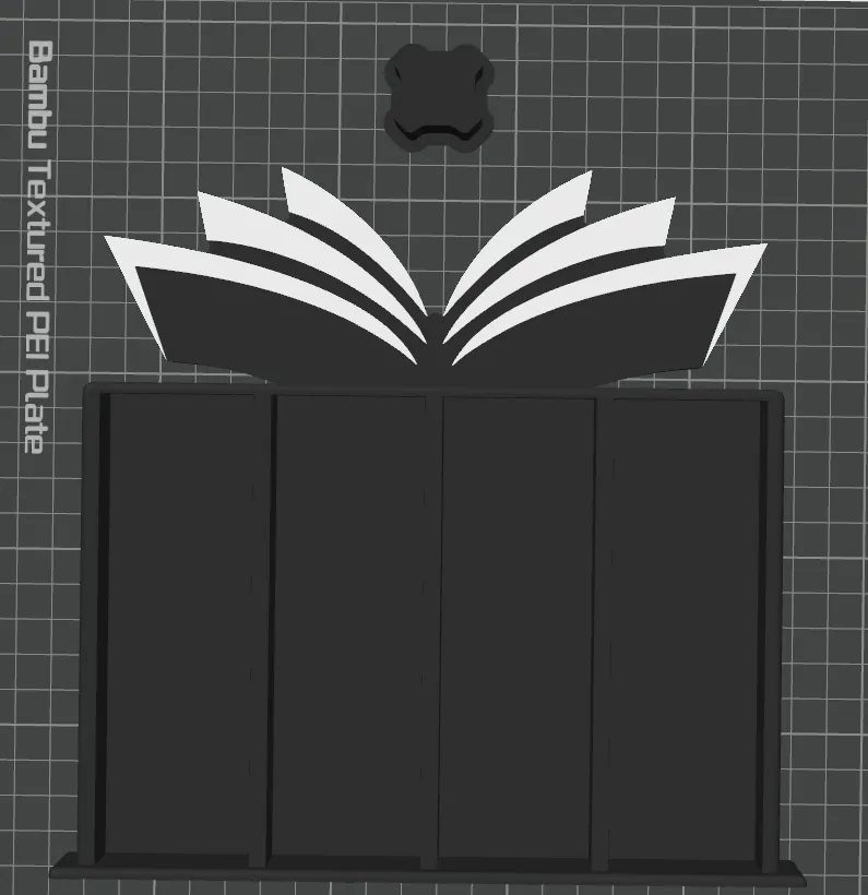 Mini Book Shelf + Mini books (Editable text) - Free 3D Print Model ...