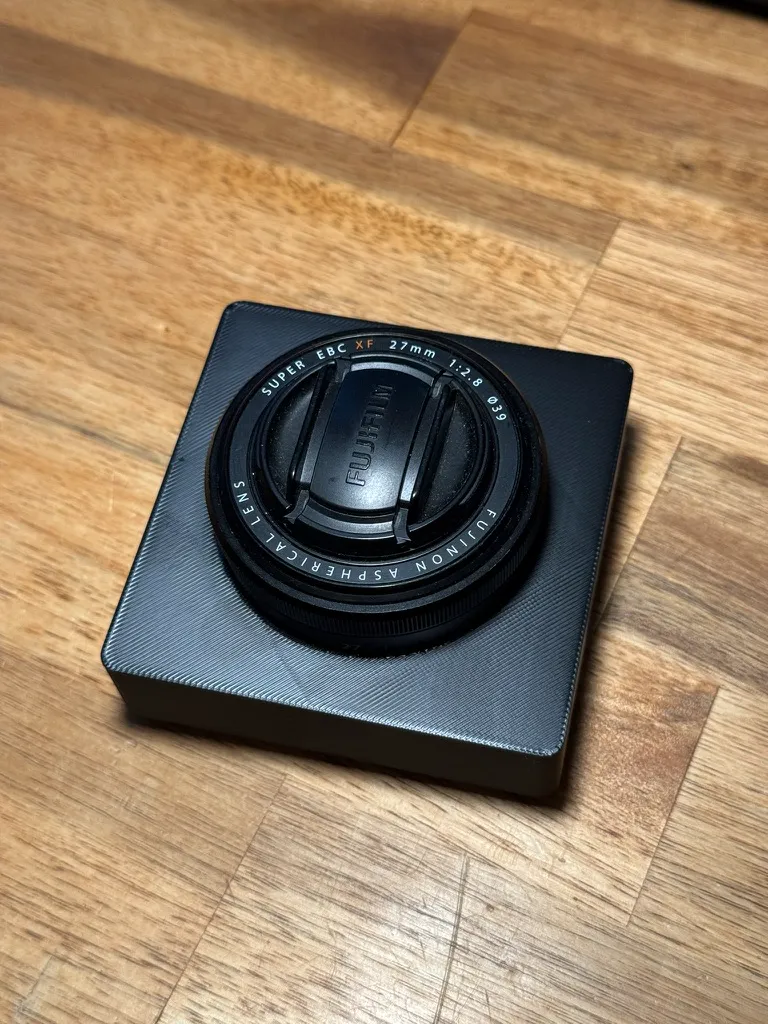 Fuji 27mm Lens Gridfinity Bin by marcus604 - MakerWorld