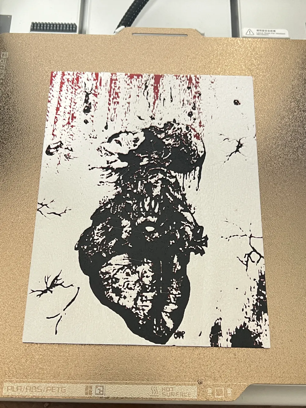 Screaming Heart - Hueforge by wobrien MakerWorld: Download Free 3D Models