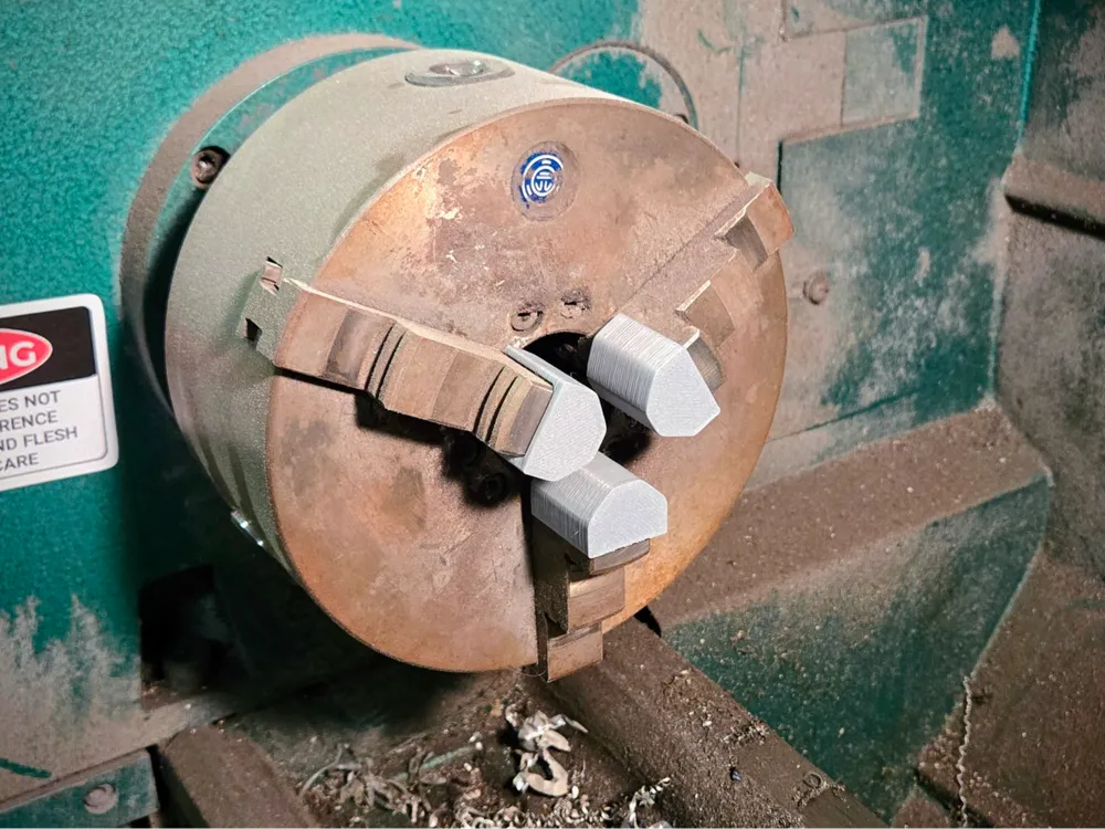 Lathe Jaw Soft Covers - 6" ~ 3 Jaw - Grizzly by ChopperOriginals ...