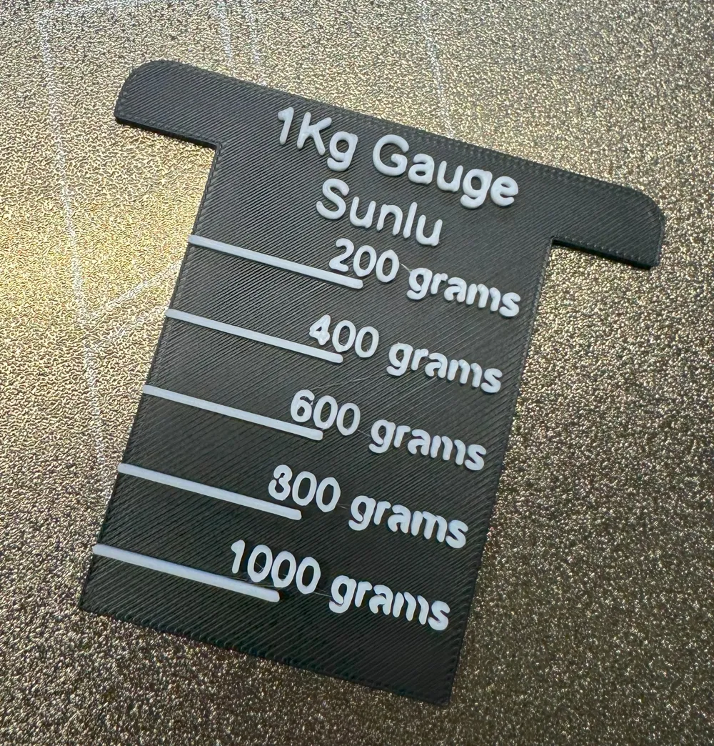 Sunlu 1Kg filament gauge by Ryan MakerWorld: Download Free 3D Models