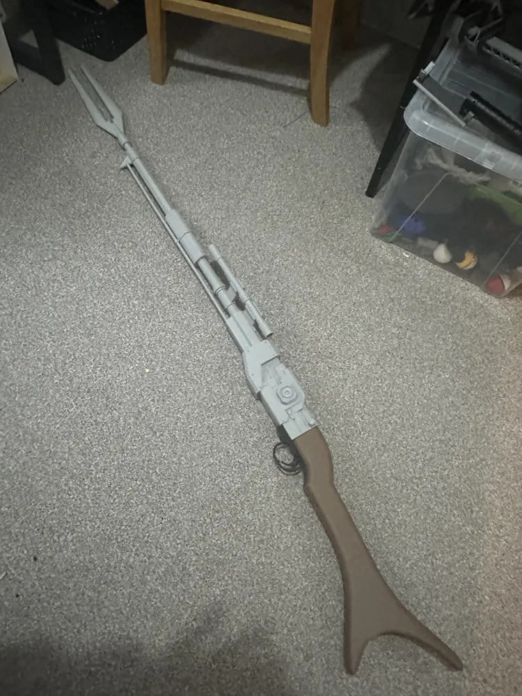 Star Wars Mandalorian Amban Rifle Cosplay Prop - Free 3D Print Model ...