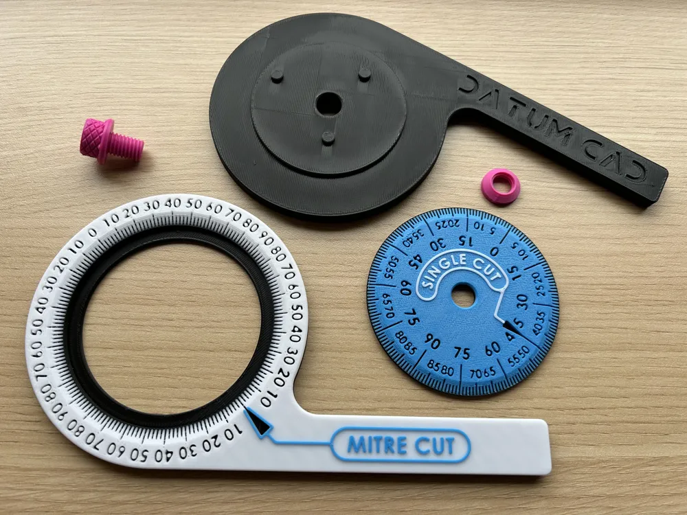 Mitre Protractor - Free 3D Print Model - MakerWorld