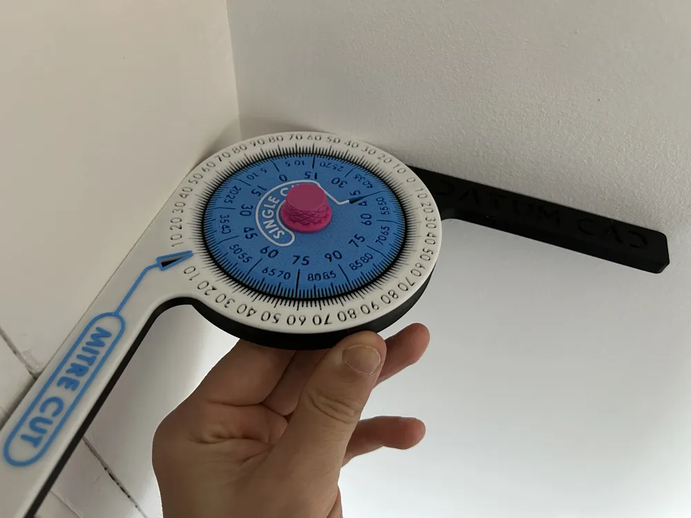 Mitre Protractor - Free 3D Print Model - MakerWorld