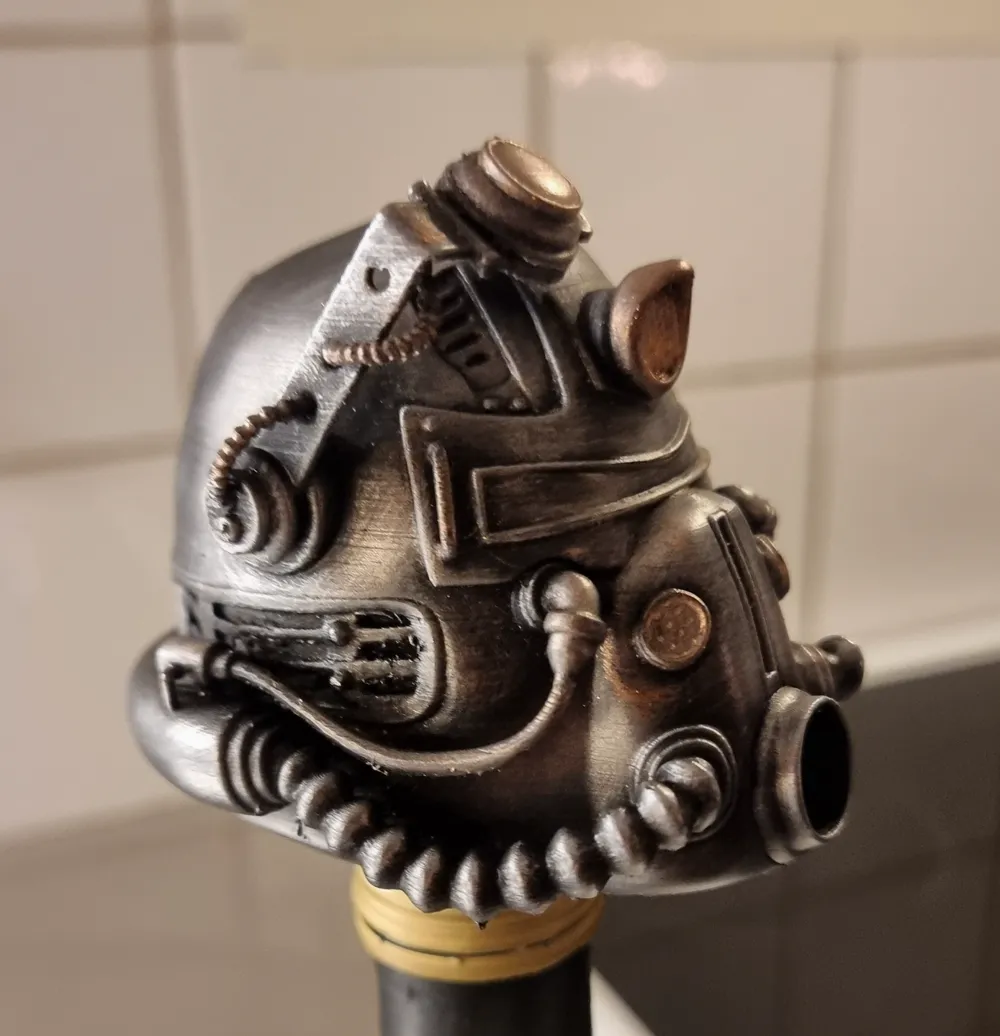 Fallout T51 Helmet by Suptand MakerWorld: Download Free 3D Models