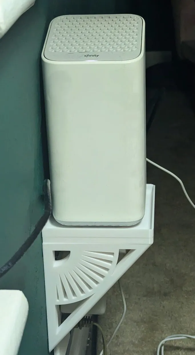Xfinity Router Shelf Mount by Fry Baby - MakerWorld