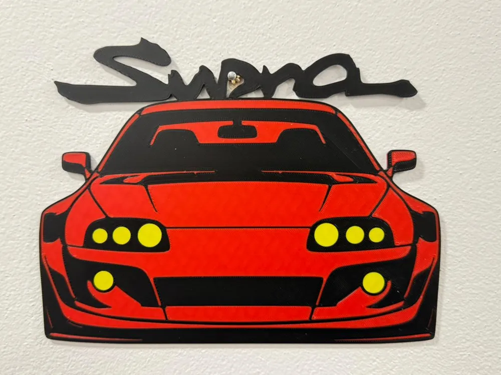 Supra in color - Free 3D Print Model - MakerWorld