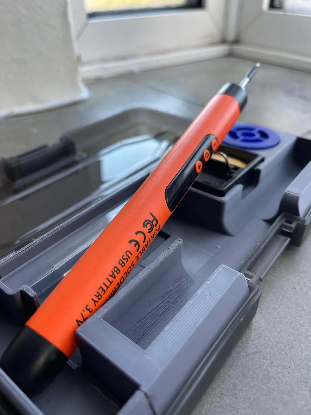 Temu Soldering Iron Case – Inner Insert - Free 3D Print Model - MakerWorld