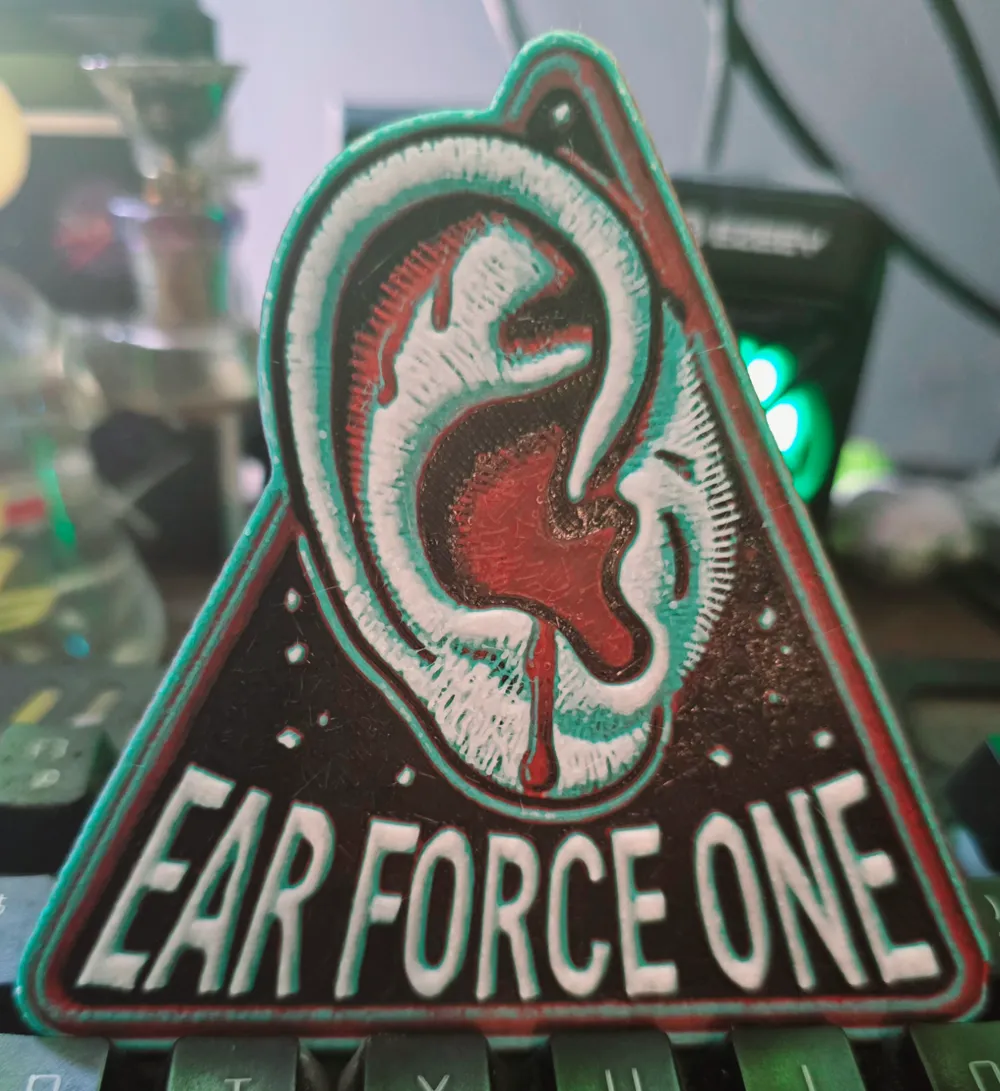Ear Force One Hueforge Edition by CURS3D - MakerWorld