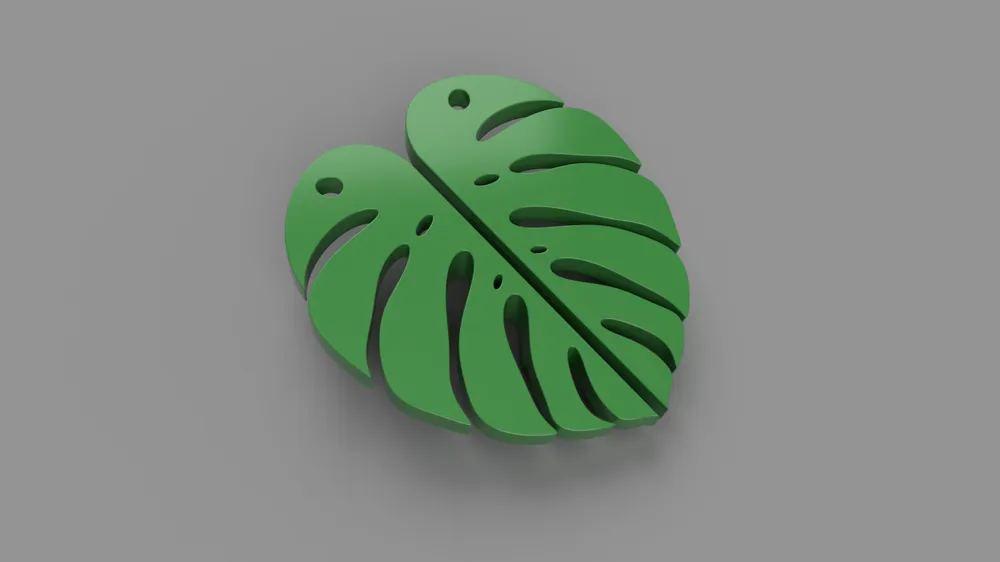 Milsbo Greenhouse - Monstera Door Handle by ZRNNN MakerWorld: Download ...