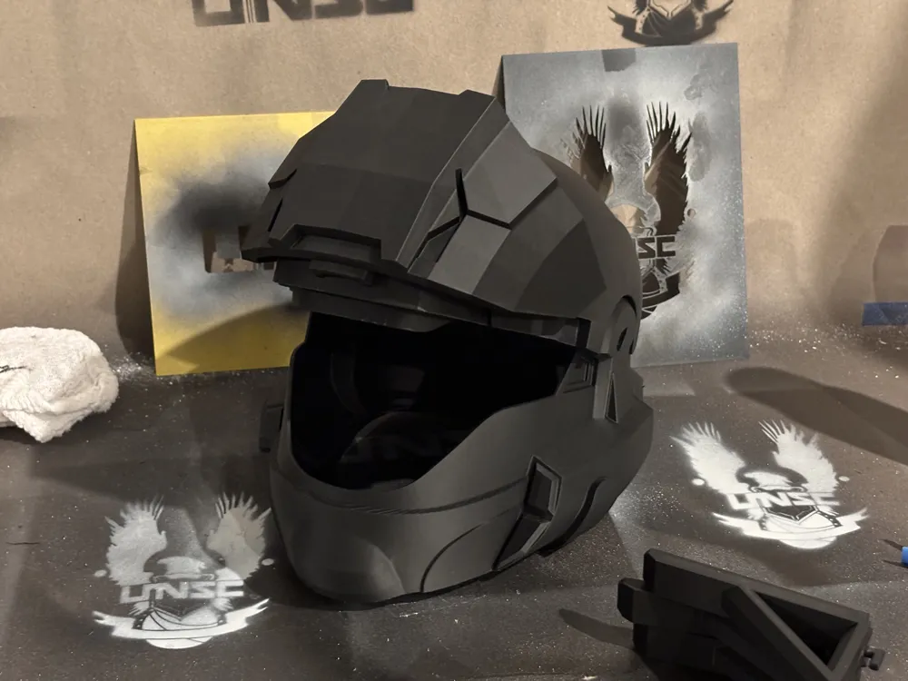 Halo ODST Helmet UNSC Marine Corps Armor v1.2 by Chase Curtis ...