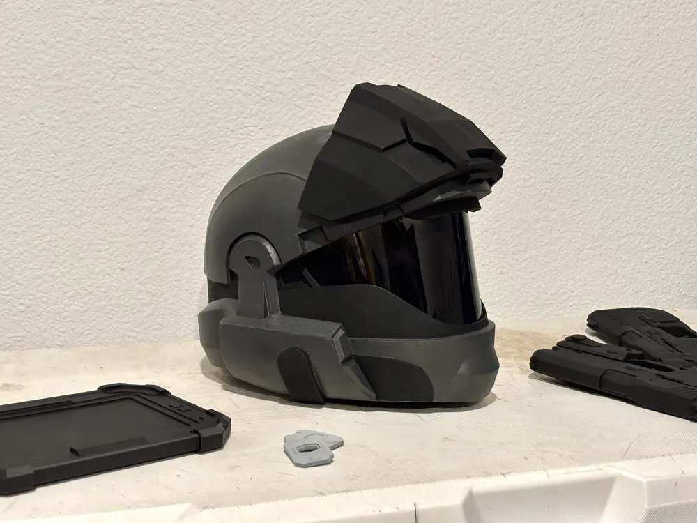 Halo ODST Helmet UNSC Marine Corps Armor v1.2 by Chase Curtis ...