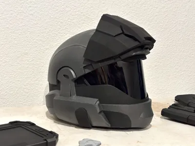 Halo ODST Helmet UNSC Marine Corps Armor v1.2 by Chase CurtisMakerWorld ...