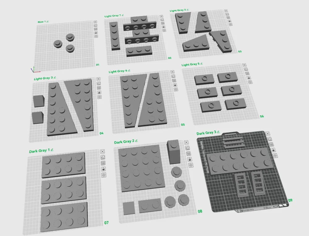 Mega Brick Star Destroyer (460% Scale) - Free 3D Print Model - MakerWorld
