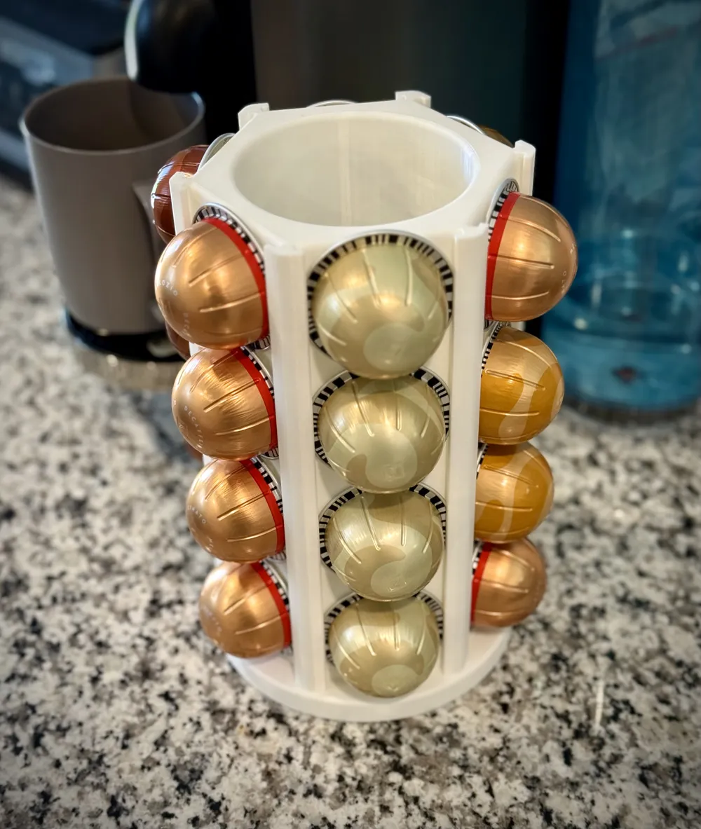 Nespresso Vertuo Pod Holder by jcham21 MakerWorld: Download Free 3D Models