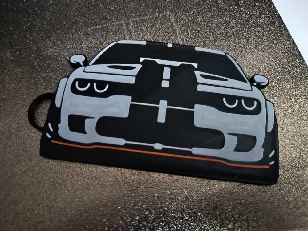 Dodge challenger keychain by takeoffhandsMakerWorld: Download Free 3D ...