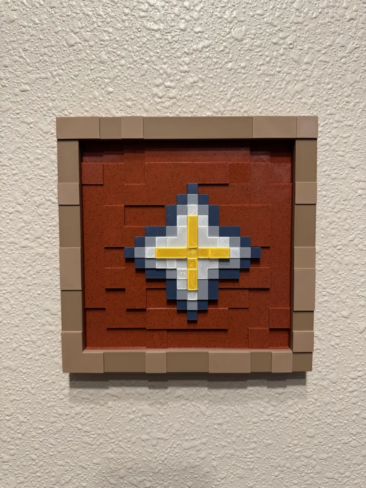 Nether Star - Minecraft Item Frame - Free 3D Print Model - MakerWorld