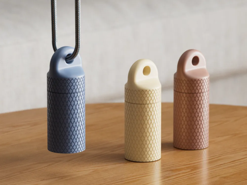 Lanyard Hiking storage container by ChuaMakerWorld: Download Free 3D Models