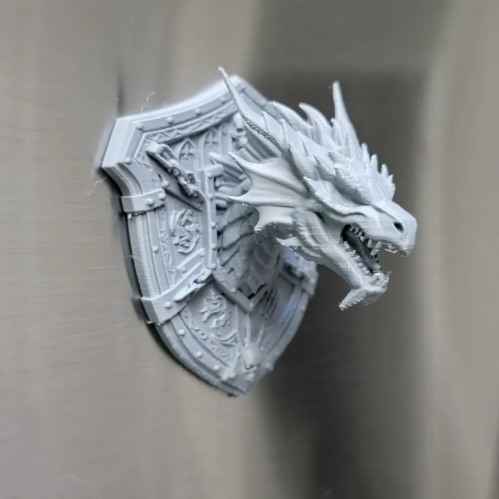 Green Dragon Trophy | Magnetic - Free 3D Print Model - MakerWorld