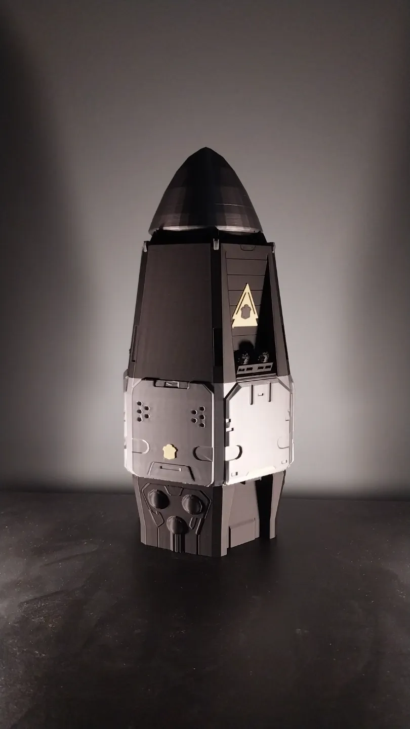 Helldivers 2 Hellpod - Free 3D Print Model - MakerWorld