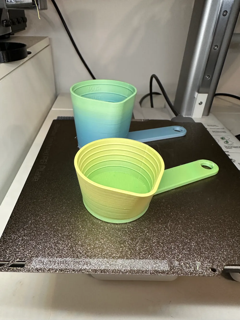 2 graduated scoops - 50/100 ml by JAKE3DMakerWorld: Download Free 3D Models