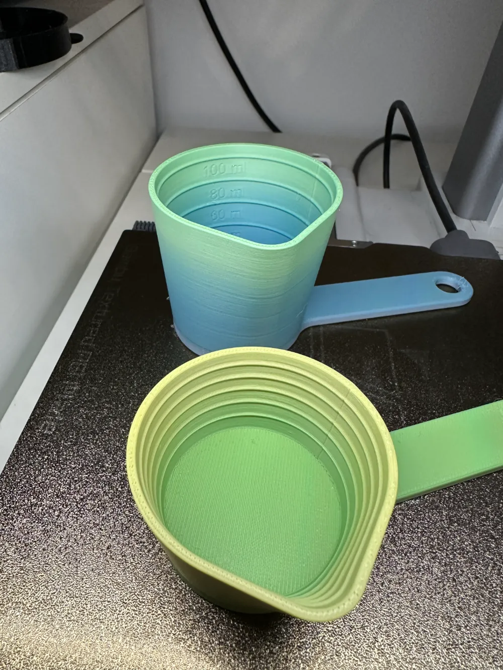 2 graduated scoops - 50/100 ml by JAKE3DMakerWorld: Download Free 3D Models