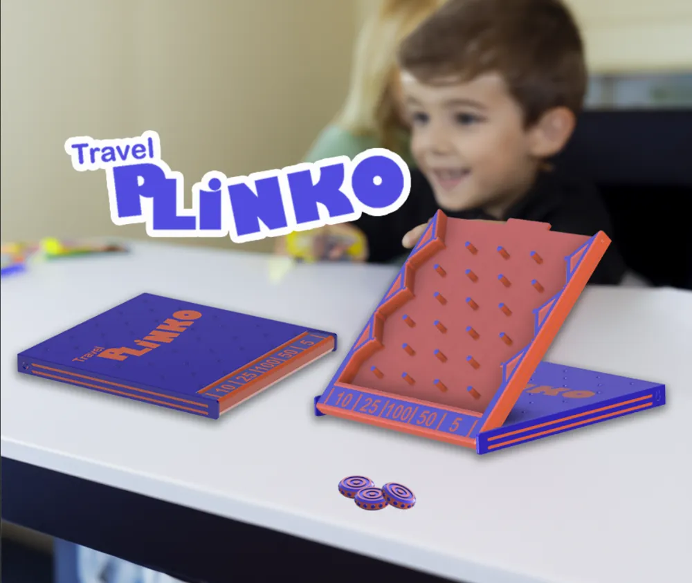 Travel Plinko by AskNinjaTom - MakerWorld
