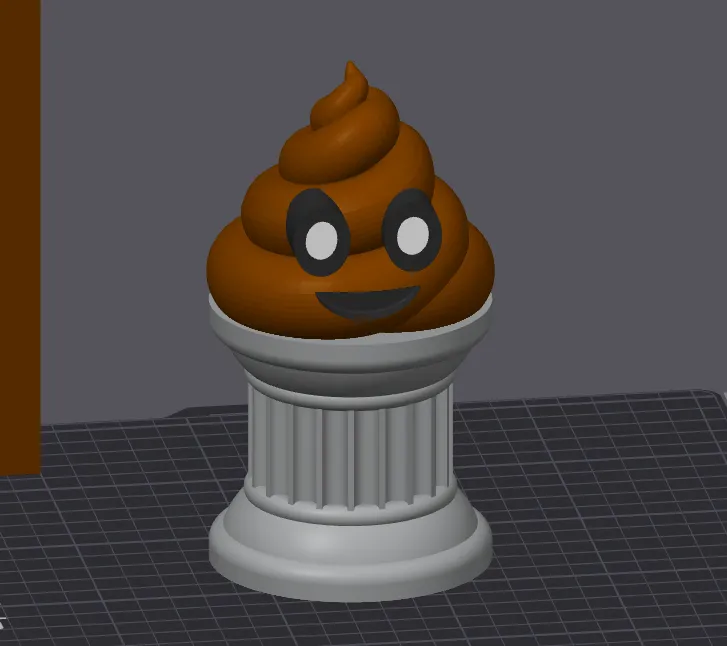 Poop Emoji Trophy Remixed by mlodybuk - MakerWorld