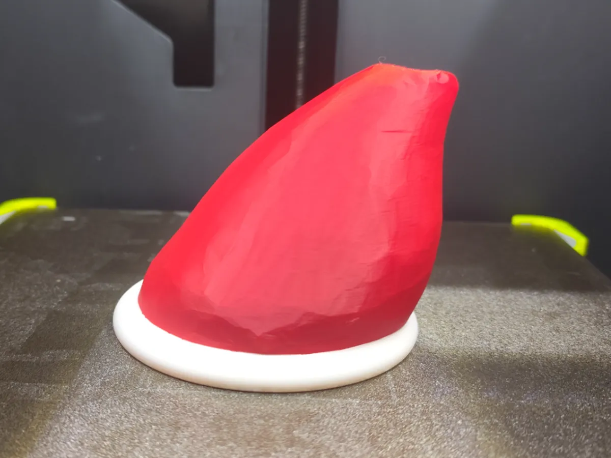 Christmas hat for dickosaurus by Raplof MakerWorld: Download Free 3D Models