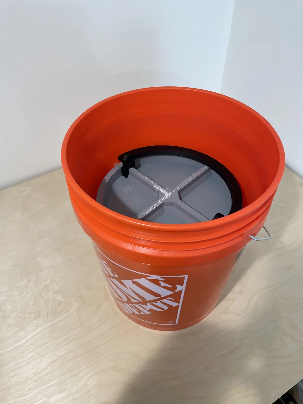 5-Gal Bucket Divider & Lid for Tool Organization - Free 3D Print Model ...