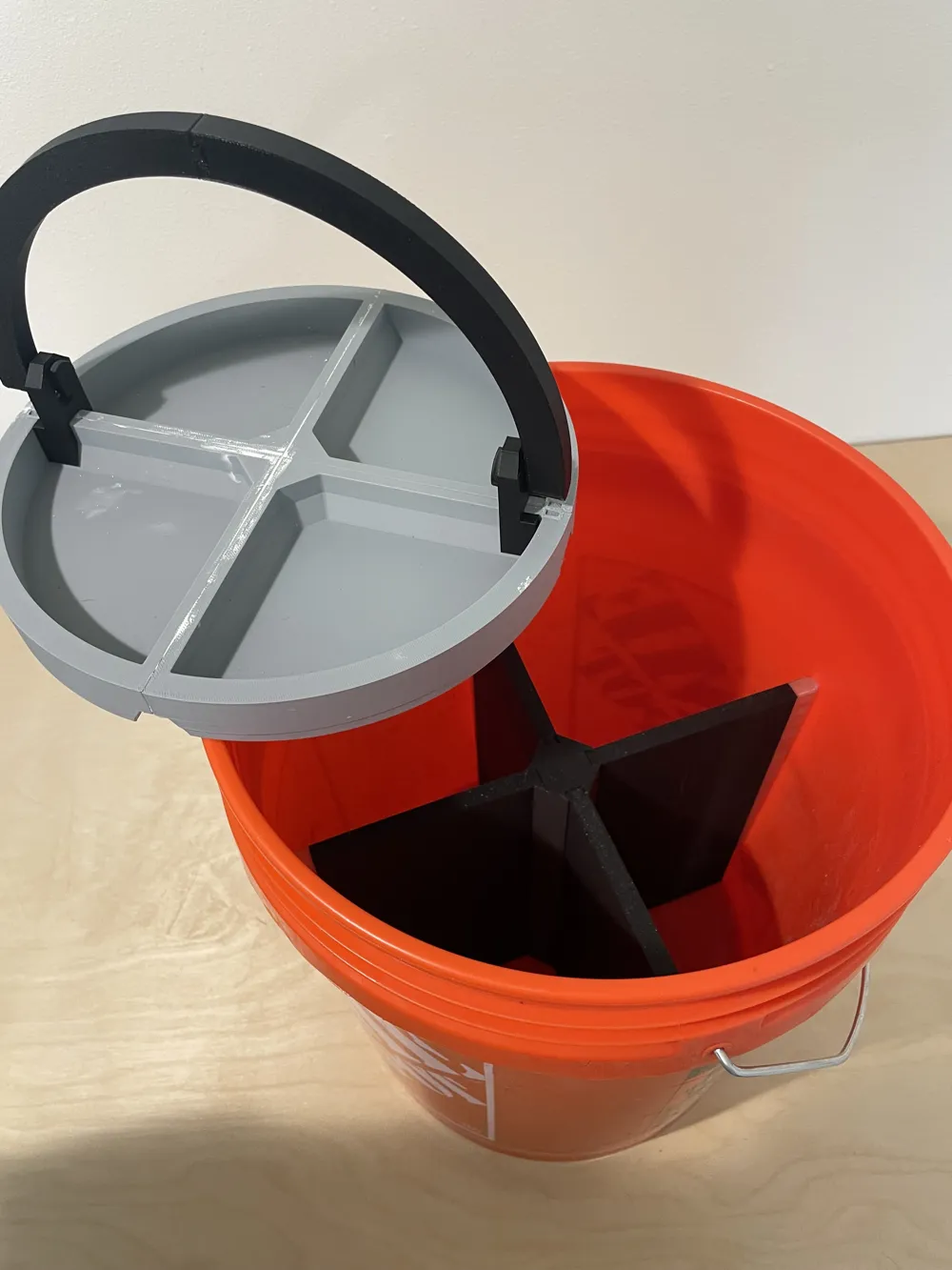 5-Gal Bucket Divider & Lid for Tool Organization by 401Unauthorized ...