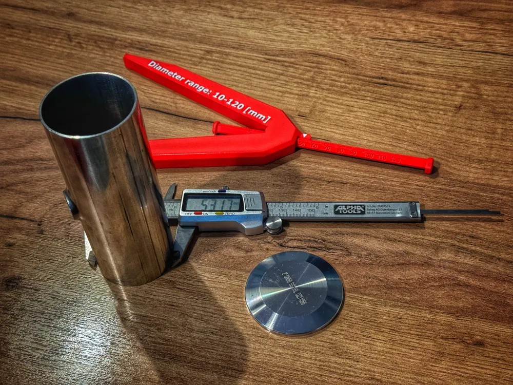 Diameter Gauge - Printable on A1 Mini by 3DVPrint - MakerWorld