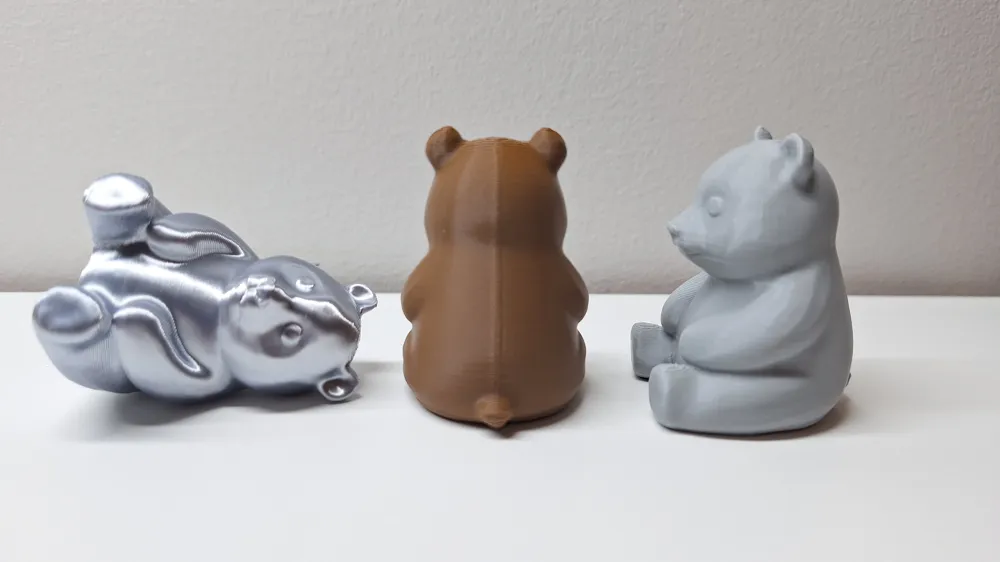 Panda Bear - no ams - 1 colour w/ no supports - Free 3D Print Model ...