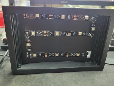 lithophane frame with light diffuser for LED strip by SJ-Homemade ...