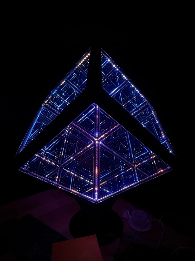 LED Infinity Cube - Free 3D Print Model - MakerWorld