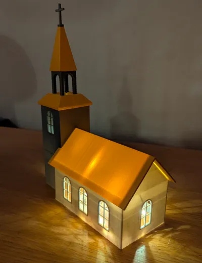 church 3d print model download - MakerWorld