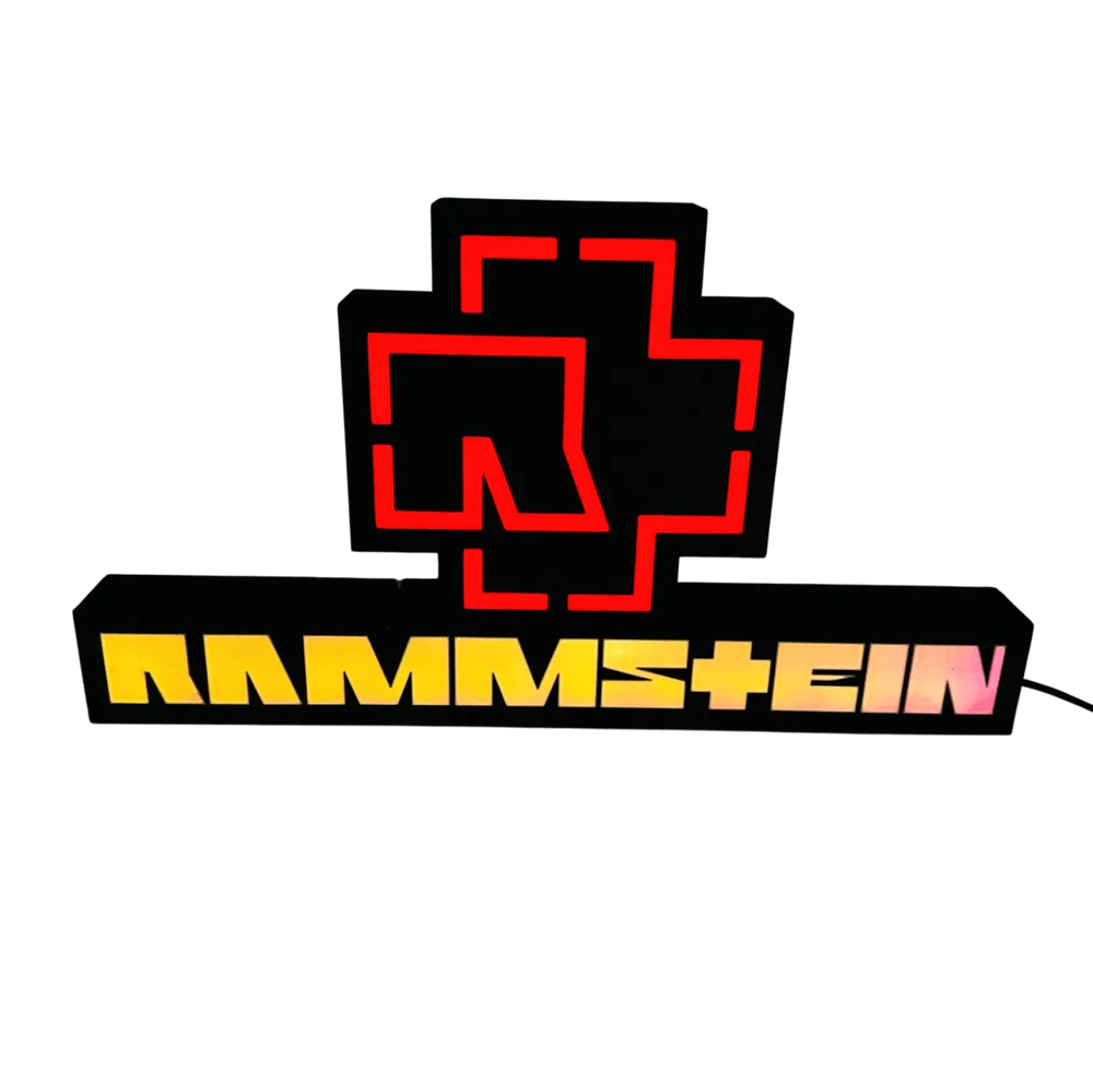 Rammstein logo led by Smart3d by Gabriel Gomes - MakerWorld