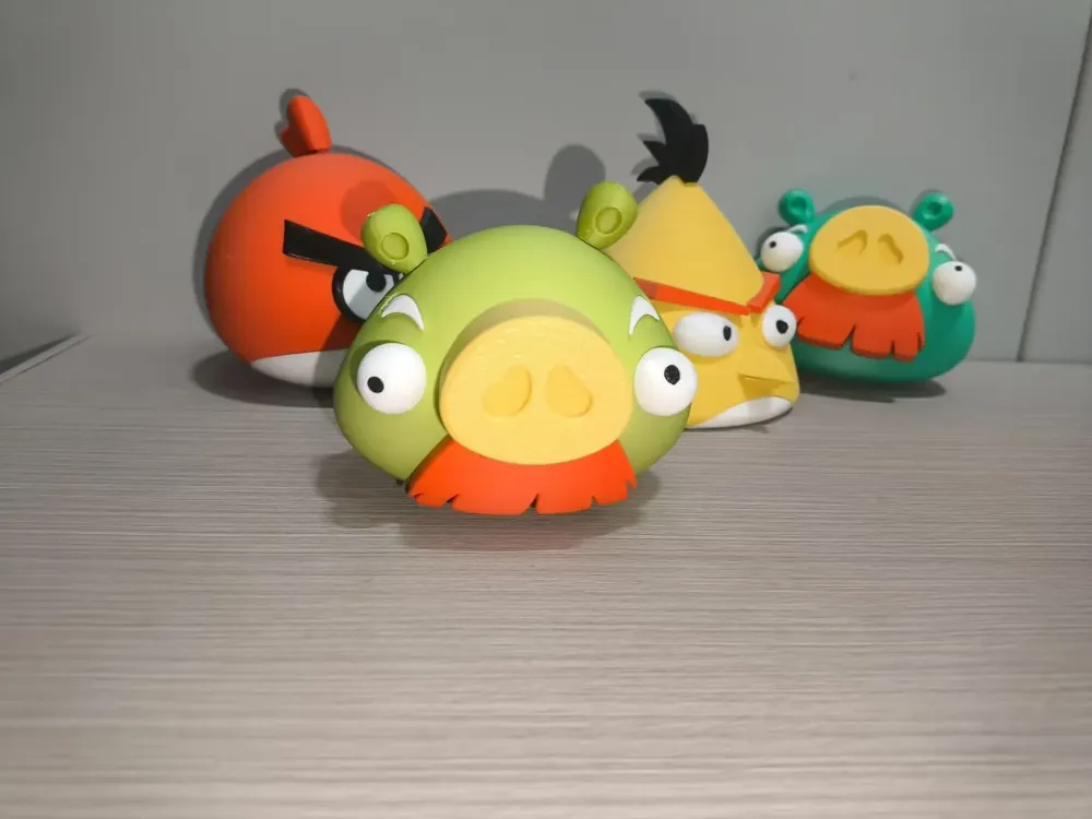 Angry Birds: Edición multicolor del Señor Cerdo para ensamblaje sin ...