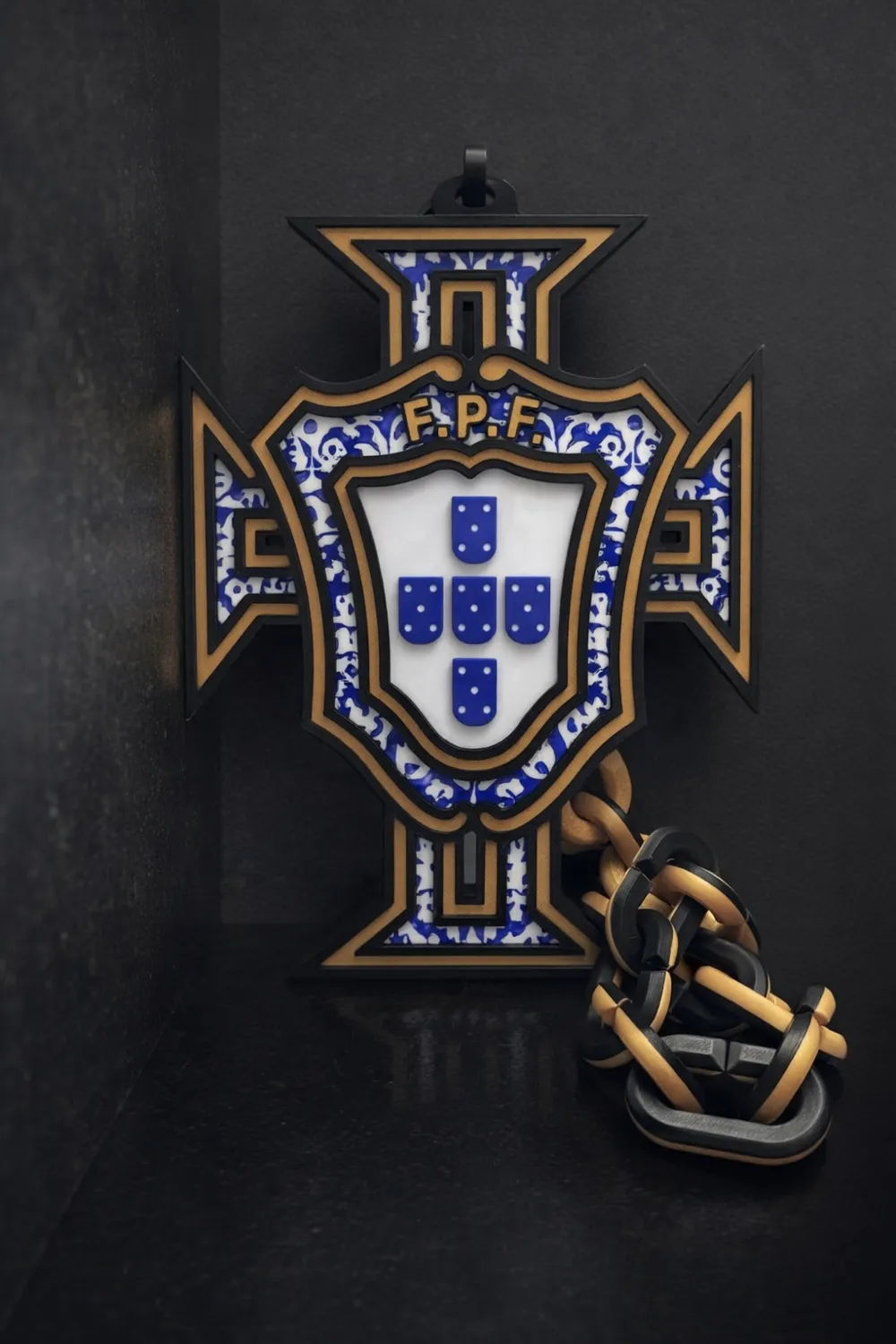 Portugal-Logo – Kostenloses 3D-Druckmodell – MakerWorld