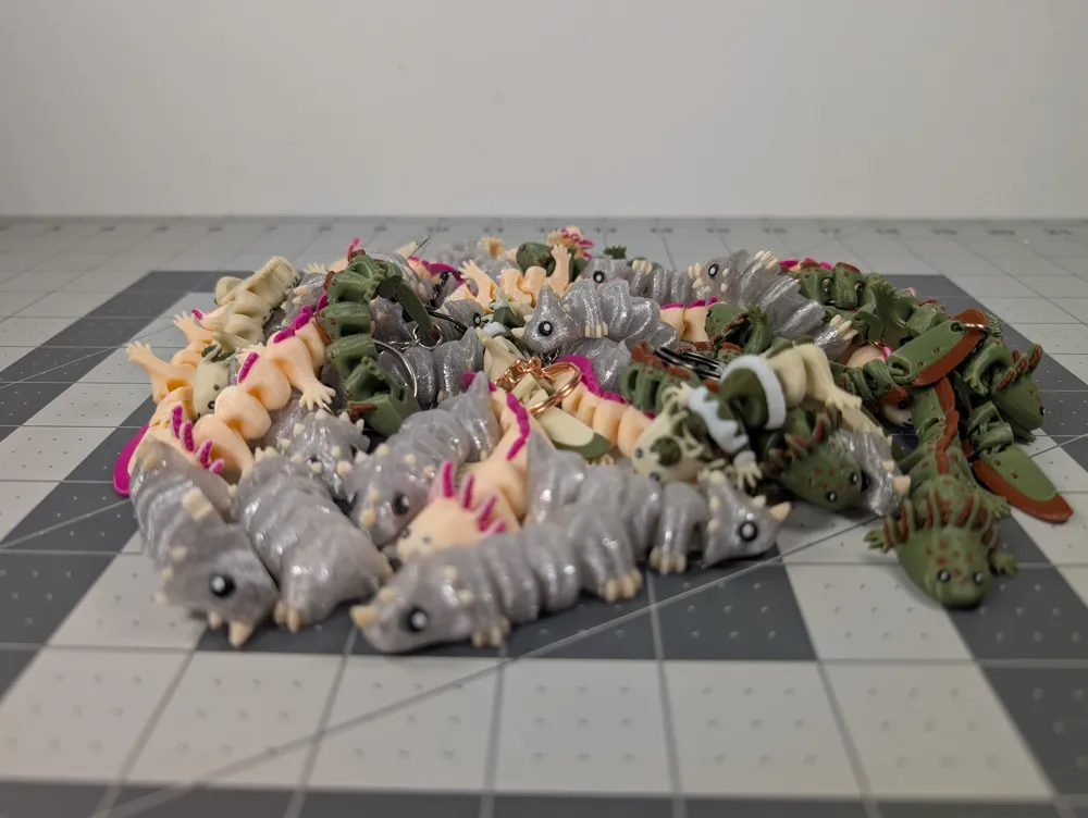 TT Animals: Wild Axolotl - Free 3D Print Model - MakerWorld