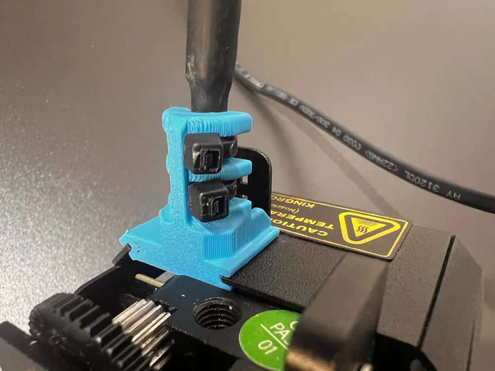 Kingroon KP3s Pro V2 - Extruder cable guide by LMaker MakerWorld ...