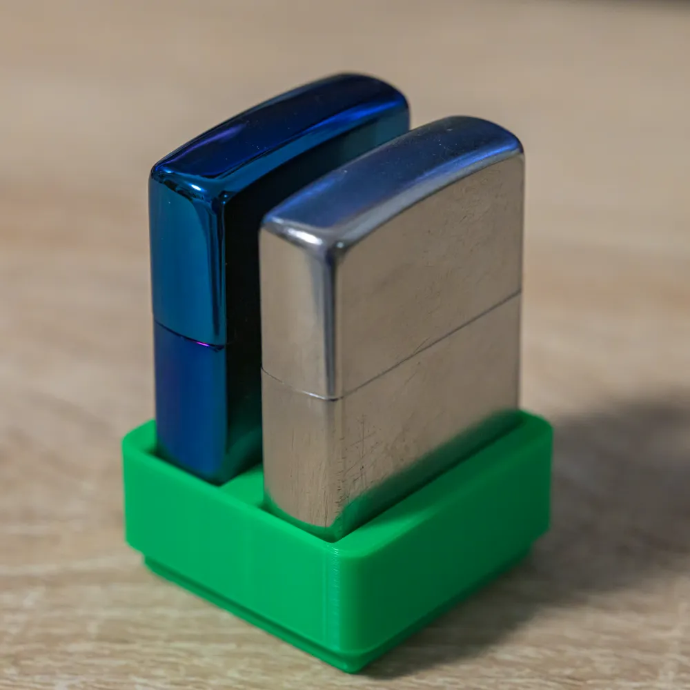 2x Zippo 1x1 Gridfinity Holder by Oachkatzl - MakerWorld
