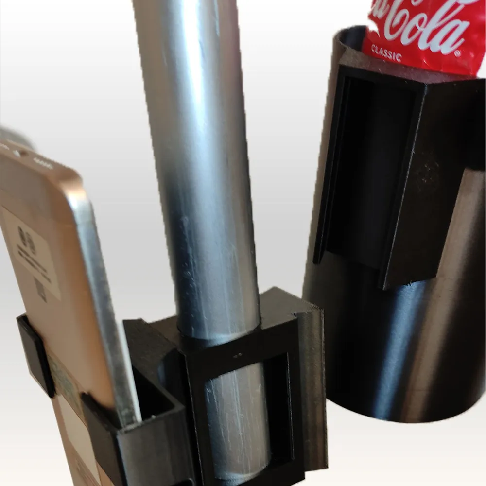 Modular Crutch Kit Holder by ASSAF MakerWorld: Download Free 3D Models