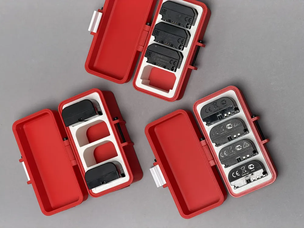 Kamera-Akku-Verriegelungsbox (NP-FZ100,NP-F330,LP-E6) – Kostenloses 3D ...