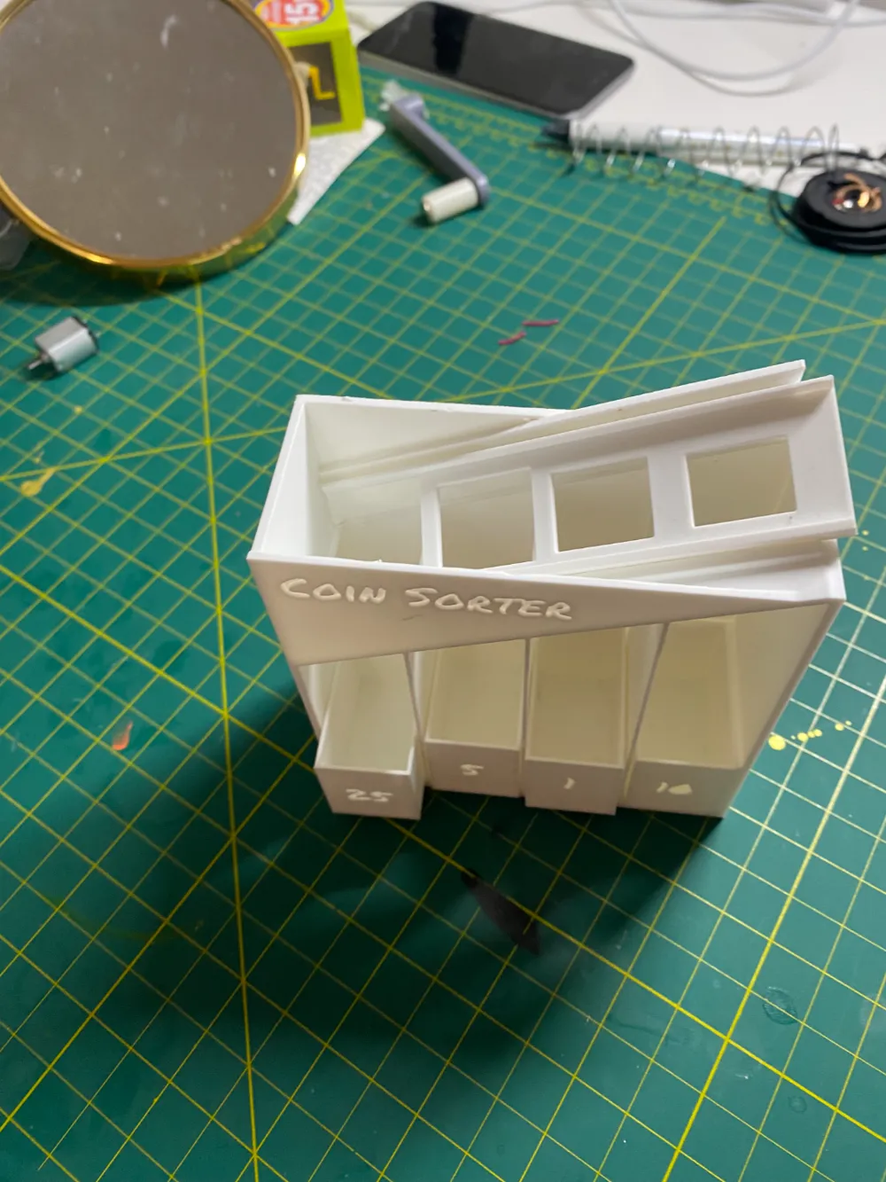 Coin Sorter U.S. - Free 3D Print Model - MakerWorld