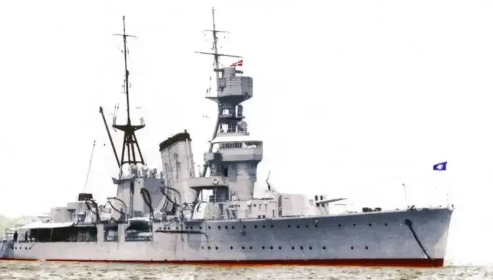 Ning Hai Class Light Cruiser (ROC Navy) 1:2000 - Free 3D Print Model ...