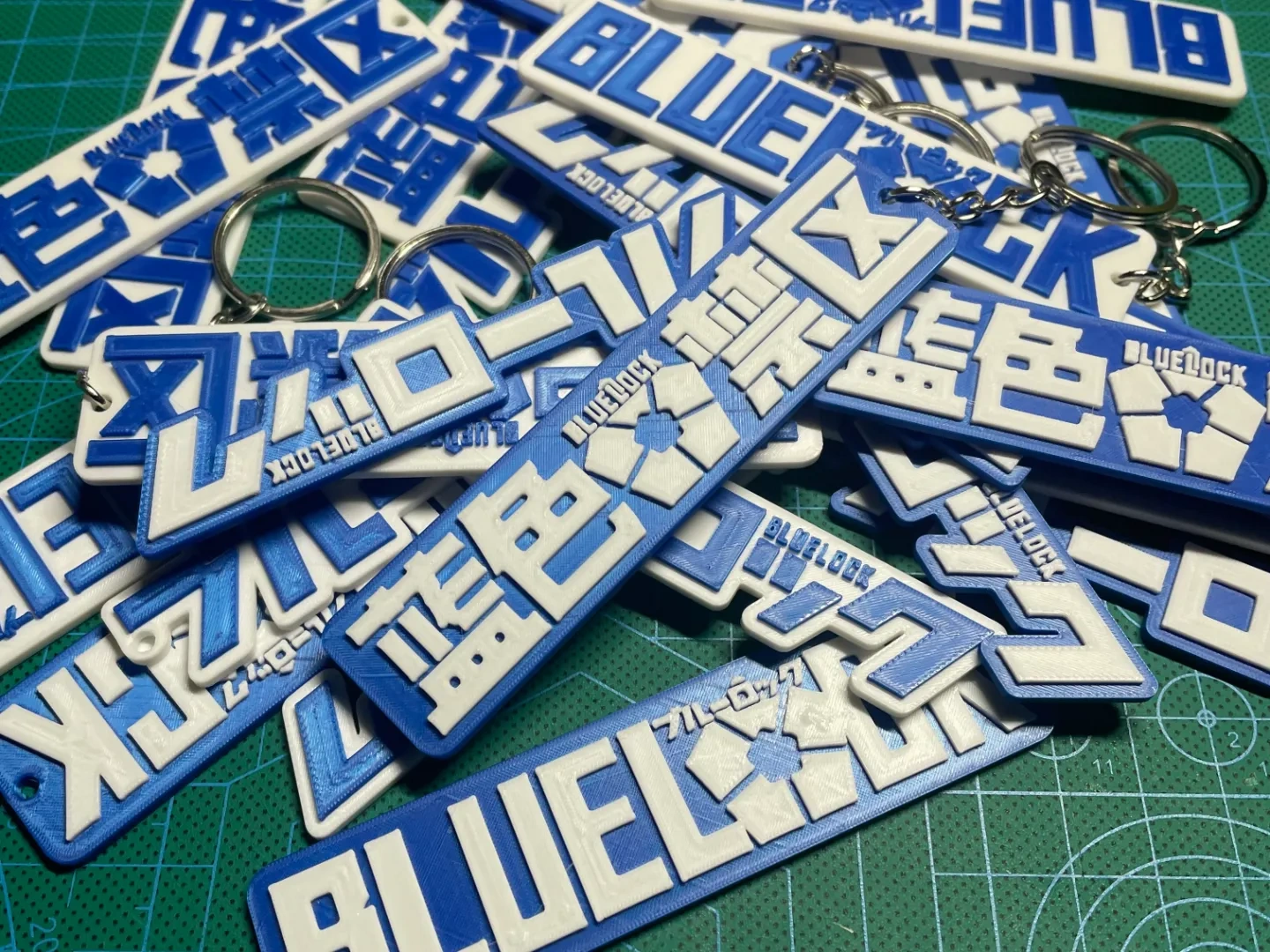 Blue Lock Key Chain by $HENMakerWorld: Download Free 3D Models